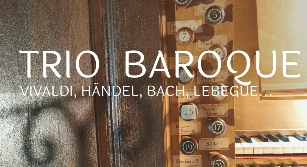 Concert "Trio Baroque" à La Tour d' Aigues | Sud Luberon Tourisme